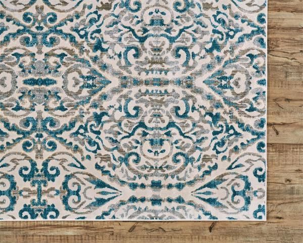 Payton Blue / Ivory Global Area Rug - 11'6" x 15' | Scout & Nimble