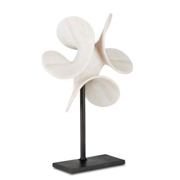 Helice Large Marble Propeller Sculpture | Scout & Nimble