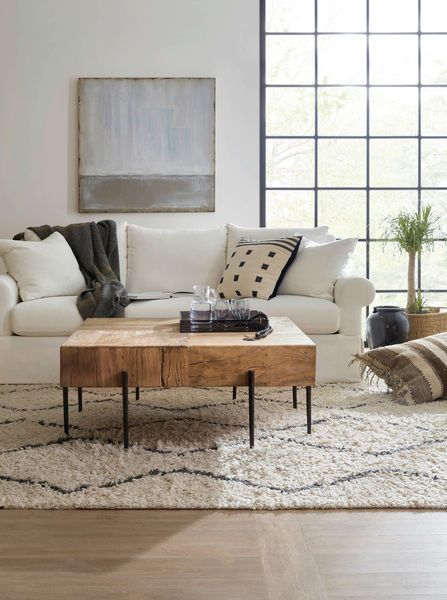 Salvaged Wood Square Cocktail Table | Scout & Nimble