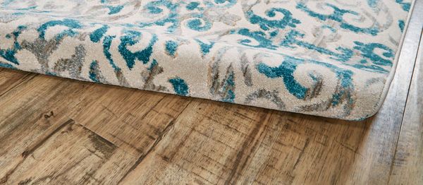 Payton Blue / Ivory Global Area Rug - 11'6" x 15' | Scout & Nimble