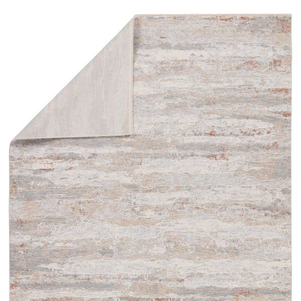 Taroko Modern Abstract Tan/ Cream Rug - 5' x 8' | Scout & Nimble