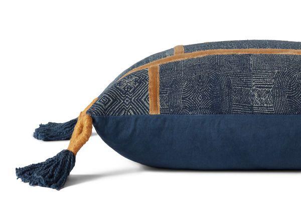 Jerimiah Navy / Multi Pillow | Scout & Nimble