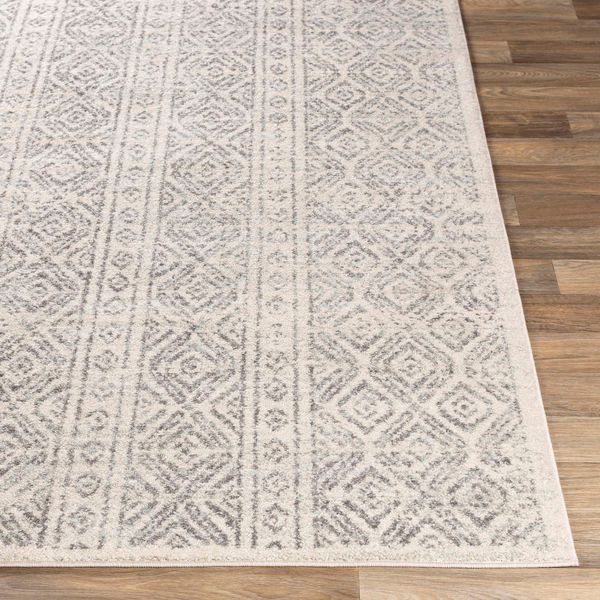 Elaziz Gray / White Vintage Rug | Scout & Nimble