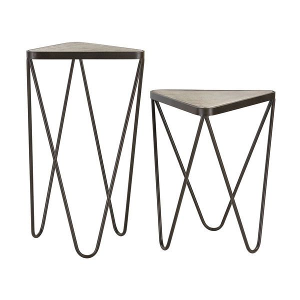 Set of 2 Angular Side Tables | Scout & Nimble