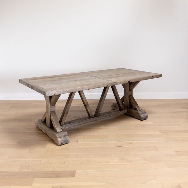 Ruth Wooden Trestle Dining Table | Scout & Nimble