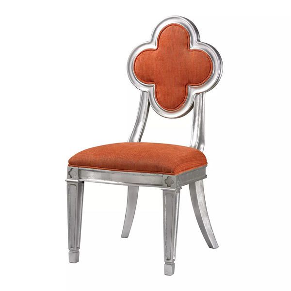 Petal Back Dining Chair In Orange | Scout & Nimble