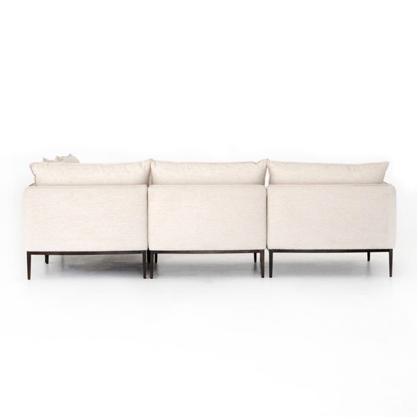 Donovan 5 Pc Sectional Abode Ivory | Scout & Nimble