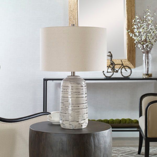 Cyclone Ivory Table Lamp | Scout & Nimble