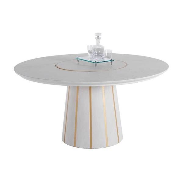 Morgan White Wooden Dining Table | Scout & Nimble