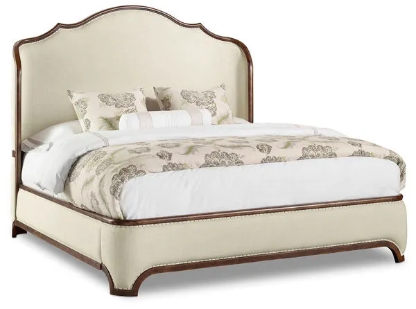 Archivist Hardwood King Upholstered Shelter Bed - Scout & Nimble